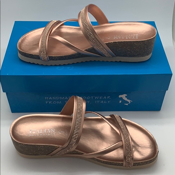 Italian Shoemakers | Shoes | Italian Shoemakers Lorella In Rose Gold ...